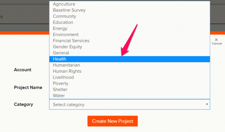 Guide Projects Ona Data Help Center